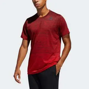 Adidas Gradient Tee Casual Sports Breathable Round Neck Short Sleeve Red - Wine Red