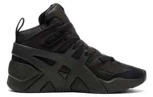 Onitsuka Tiger Big Logo Trainer Puffed Low Top Sneakers - Black