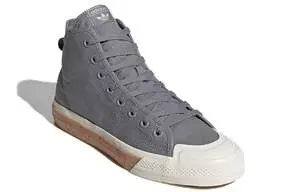 Adidas Human Made X Nizza High Top Sneakers - Grey