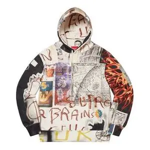 Supreme Lsd Spells Hooded Sweatshirt - Multi-color