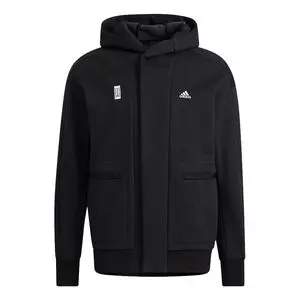 Adidas Logo Sports Hooded Jacket - Default Color