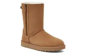 UGG Classic Short Zip Boots - Brown