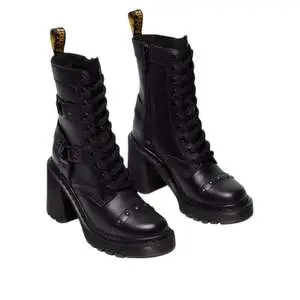 Dr. Martens Chesney Harness Heeled Boots
