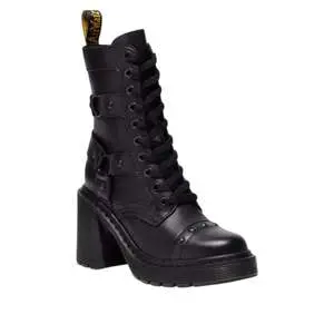 Dr. Martens Chesney Harness Heeled Boots