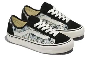 VANS Style 36 Decon Vr3 "black White Blue" Lace Up Sneakers - Black/white/blue