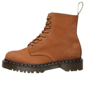 Dr. Martens 1460 Pascal Bex Soft Nubuck Lace Up Boots - Desert Brown
