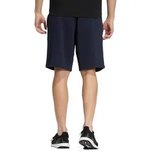 Adidas Solid Color Logo Printing Lacing Straight Shorts