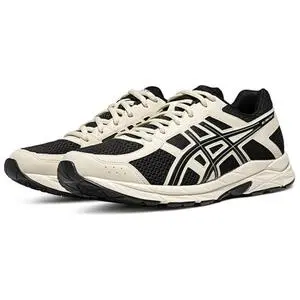 Asics Gel-contend 4 Athletic Sneakers - Cream White/black
