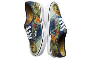 VANS Vincent Van Gogh X Authentic "self-portraitprintedlow Topsneakers