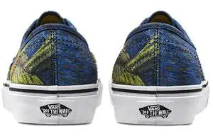 VANS Vincent Van Gogh X Authentic "self-portraitprintedlow Topsneakers - Blue/white