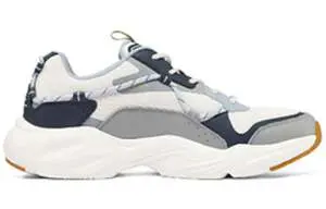 Sketchers Stamina Airy 'high Wind' Sneakers - Navy/grey