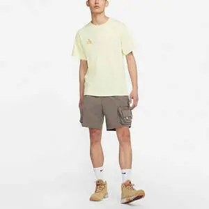 Nike Solid Color Sports Cargo Shorts Asia Edition - Gray