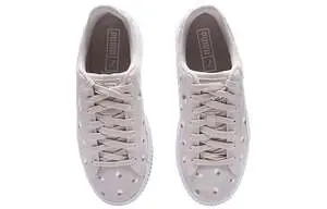 PUMA Suede Platform Sneakers With Polka Dot Detail