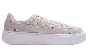 PUMA Suede Platform Sneakers With Polka Dot Detail
