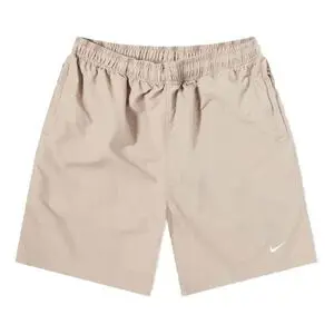 Nike Logo Micro Mark Breathable Solid Color Shorts - Multi-color