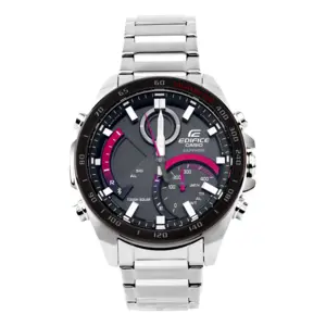 Casio Edifice Sapphire Analog-digital Watch - Silver
