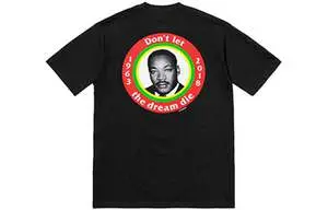 Supreme Ss18 Mlk Dream Tee Gold Short Sleeve