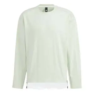 Adidas Wj Prem Crewswt Logo Long Sleeve Sweatshirt