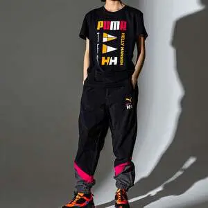 PUMA X Helly Hansen Track Pants 'black White Red