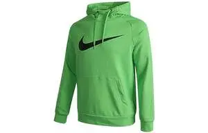 Nike Logo Print Pullover Hoodie