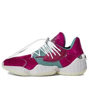 Adidas X Daniel Patrick Harden Volume 4 High Top Sneakers - Purple/green