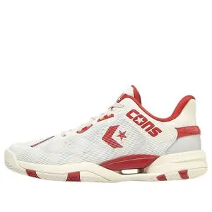CONVERSE Cons Accelerator Low Sneakers - Off White/red