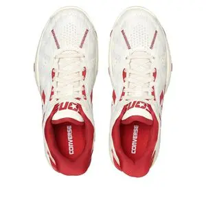 CONVERSE Cons Accelerator Low Sneakers - Off White/red