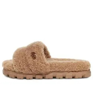 UGG Cozetta Curly Slide Slipper - Chestnut