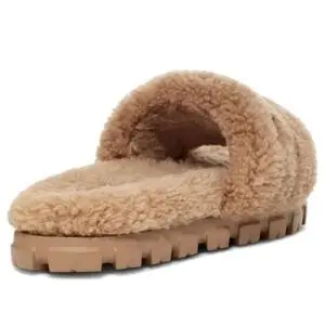 UGG Cozetta Curly Slide Slipper - Chestnut