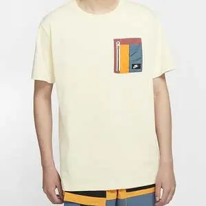 Nike Short Sleeve Tee With Zipper Pocket