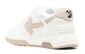 Off-White Out Of Office Low-top Sneakers - White/beige
