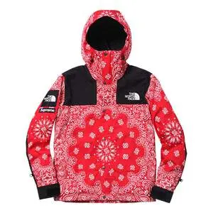 Supreme X The North Face Bandana Mountain Jacket - Red