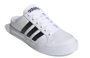 Adidas Vs Set Mule Sneakers - White/black