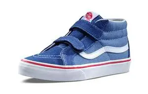 VANS Sk8-mid Reissue V Denim 2-tone Sneakers - Blue/white
