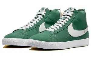 Nike Blazer Mid Sneakers - Fir/fir/white