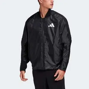 Adidas Vrct Back Tiger Logo Pattern Bomber Jacket
