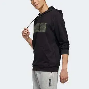 Adidas Casual Sports Hoodie - Black