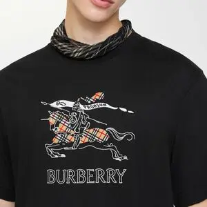 Burberry 26 Ekd Sketch Cotton T-shirt