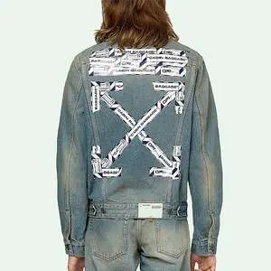 Off-White Arrow Denim Trucker Jacket