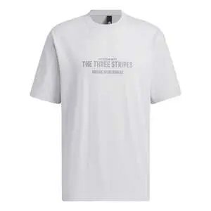 Adidas Adidas Verbiage T-shirts 'grey' Grey