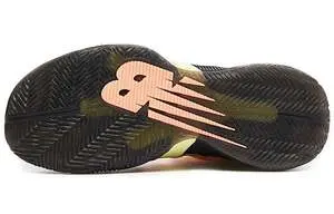 NEW BALANCE Omn1s "sunrise" High Top Basketball Sneakers - Orange/yellow