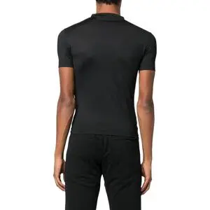 Balenciaga Super Tight Shiny Fitted T-shirt