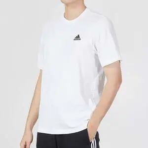 Adidas Essentials Embroidered T-shirt - Red
