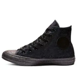 CONVERSE Chuck Taylor All Star High Top Velvet Sneakers - Black