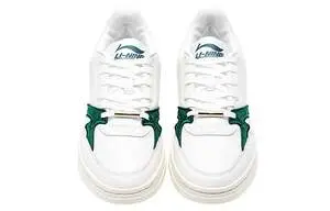 LI-NING 1990 Alfr099-2 "white Green" Sneakers