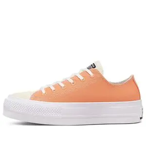 CONVERSE Chuck Taylor All Star Renew Cotton Platform Low Top Sneakers - Orange