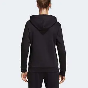 Adidas Essentials Linear Pullover Hoodie - Black