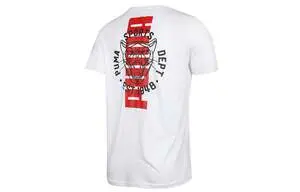 PUMA Graphic Vintage Cat Tee 'white - White/red