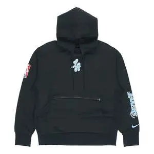 Nike Nba Courtside Los Angeles Lakers Hoodie - Black