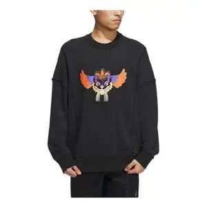 Adidas Graphic Crewneck Sweatshirt - Black
